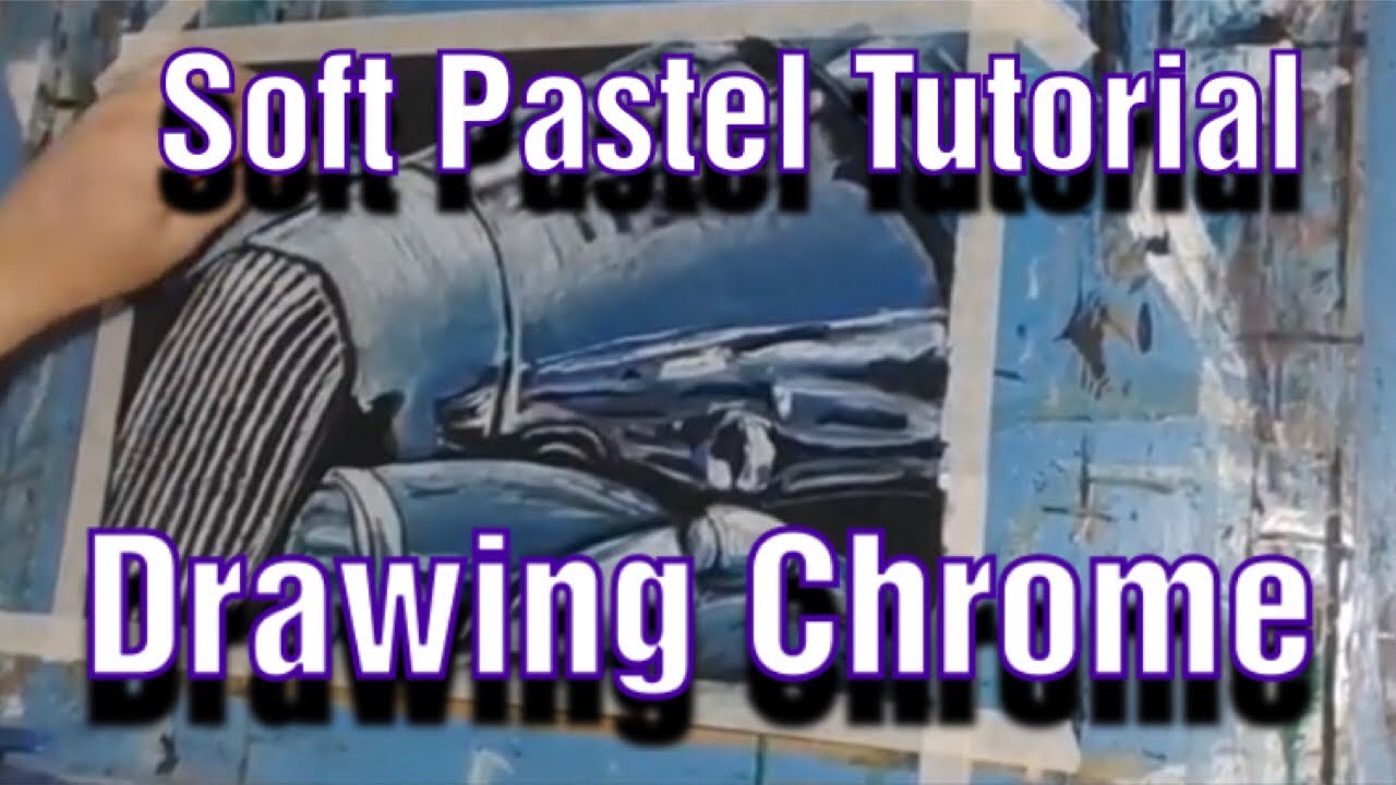 How to Draw Metal Objects in Soft Pastel - YouTube