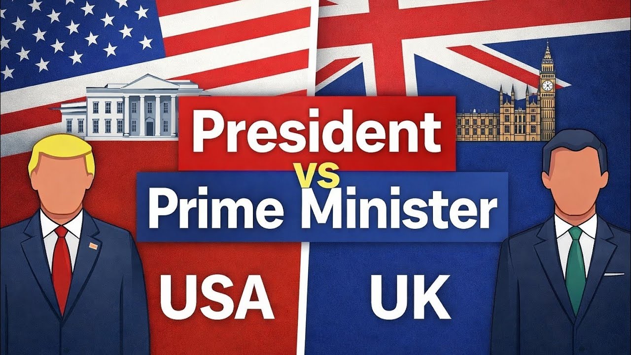 How the USA and UK Choose Their Leaders | President vs Prime Minister ...
