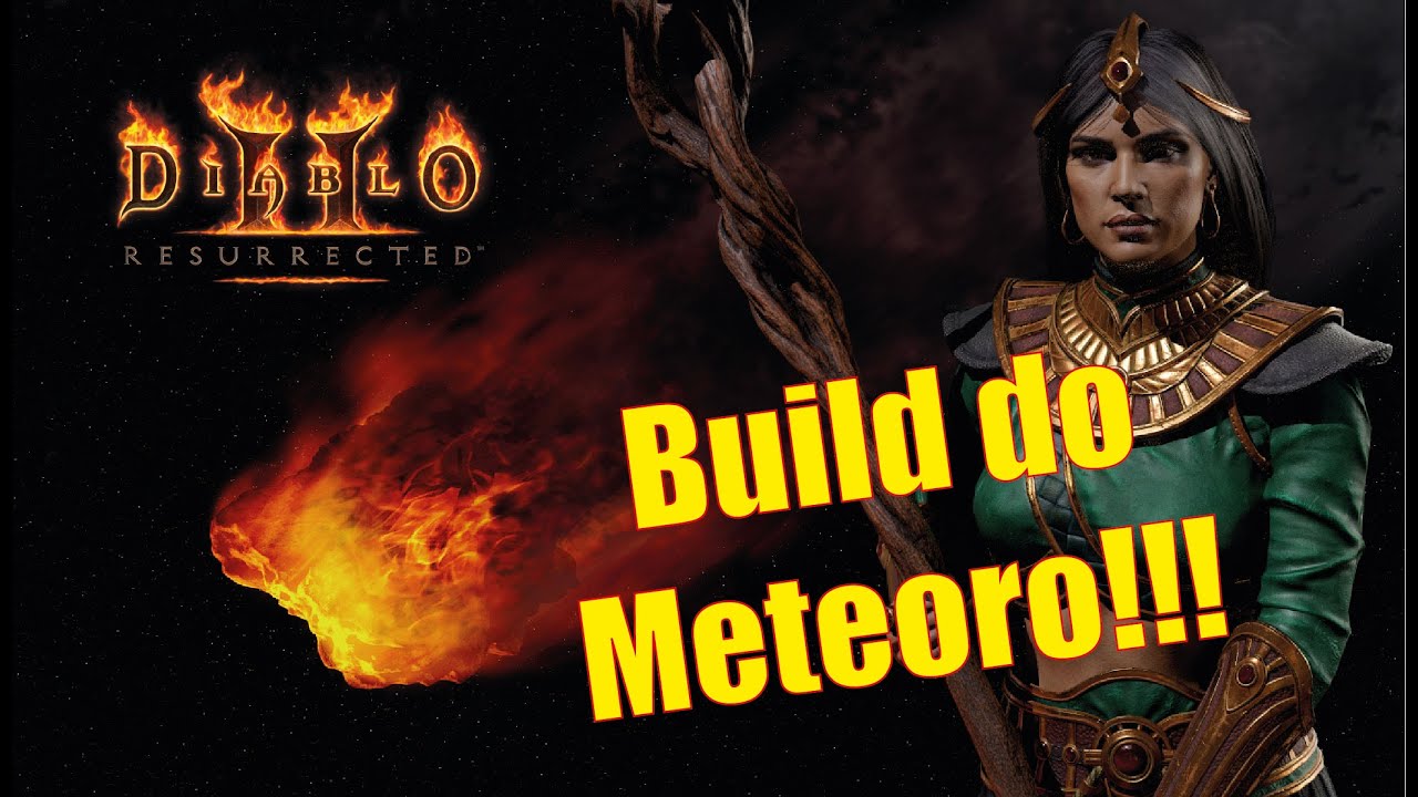 Diablo 2 Resurrected - Build do Meteoro para Sorceress!!! - YouTube