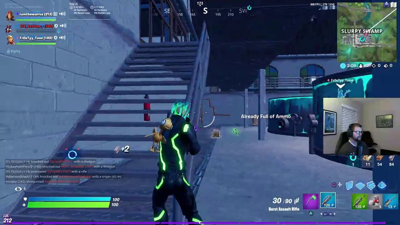 Fortnite on new streaming PC - YouTube