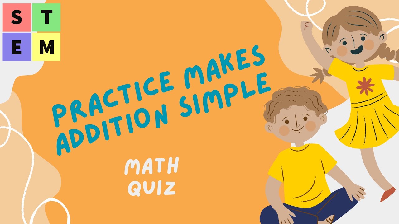 🎯 Super Fun Addition Quiz for Kids | Solve & Learn with Easy Math Games ...