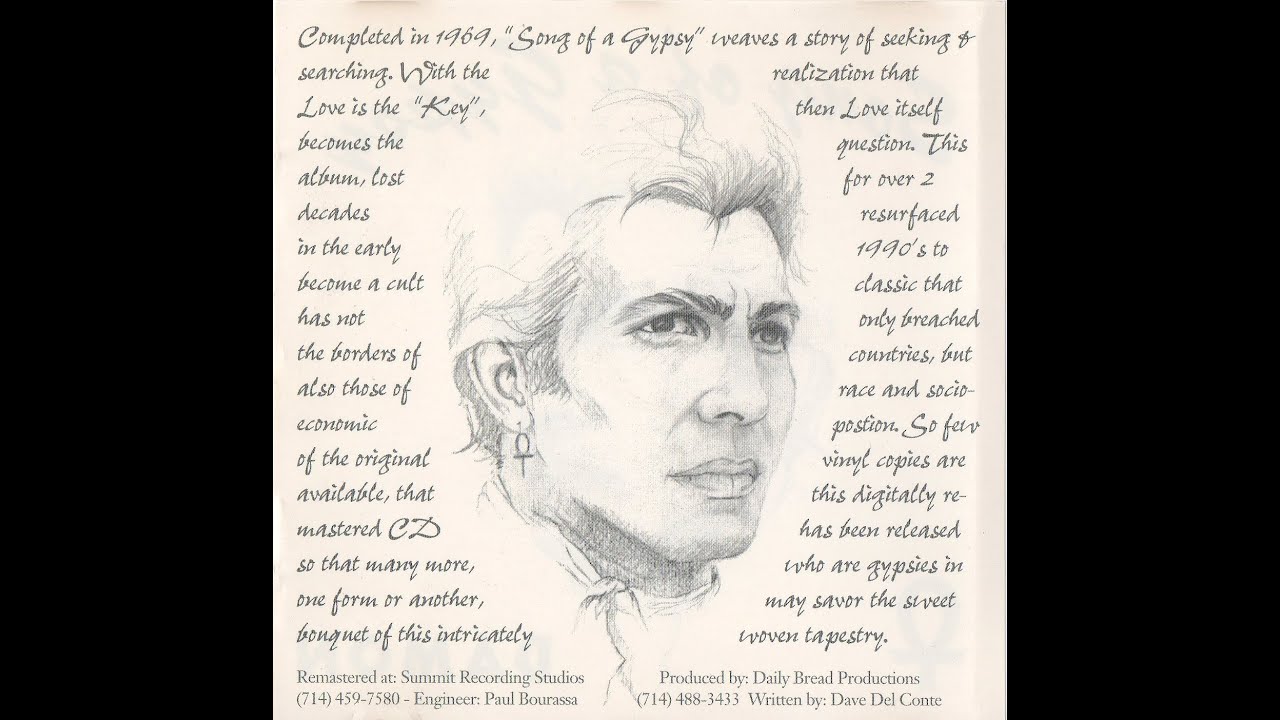 DAMON - SONG OF A GYPSY - FULL ALBUM - U. S. UNDERGROUND - 1968 - YouTube