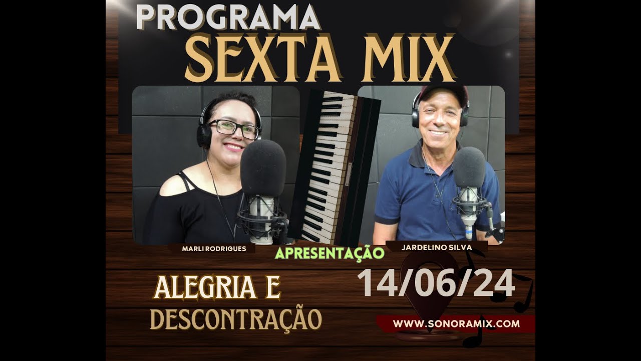 AO VIVO - Programa Sexta Mix, curta comente e compartilhe - YouTube