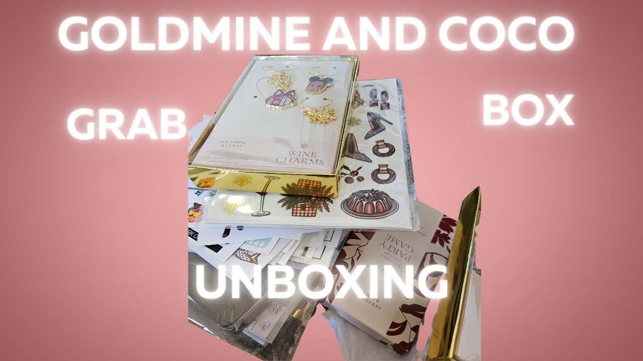 Grab your list, and let's check out Goldmine and CoCo grab box - YouTube