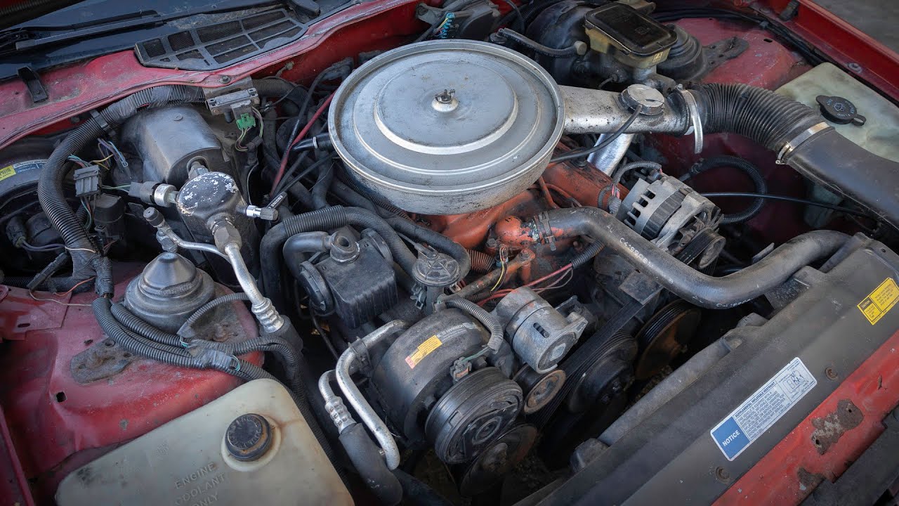 1992 Camaro 5.0L 305 TBI Engine Motor Only 136K Miles - YouTube