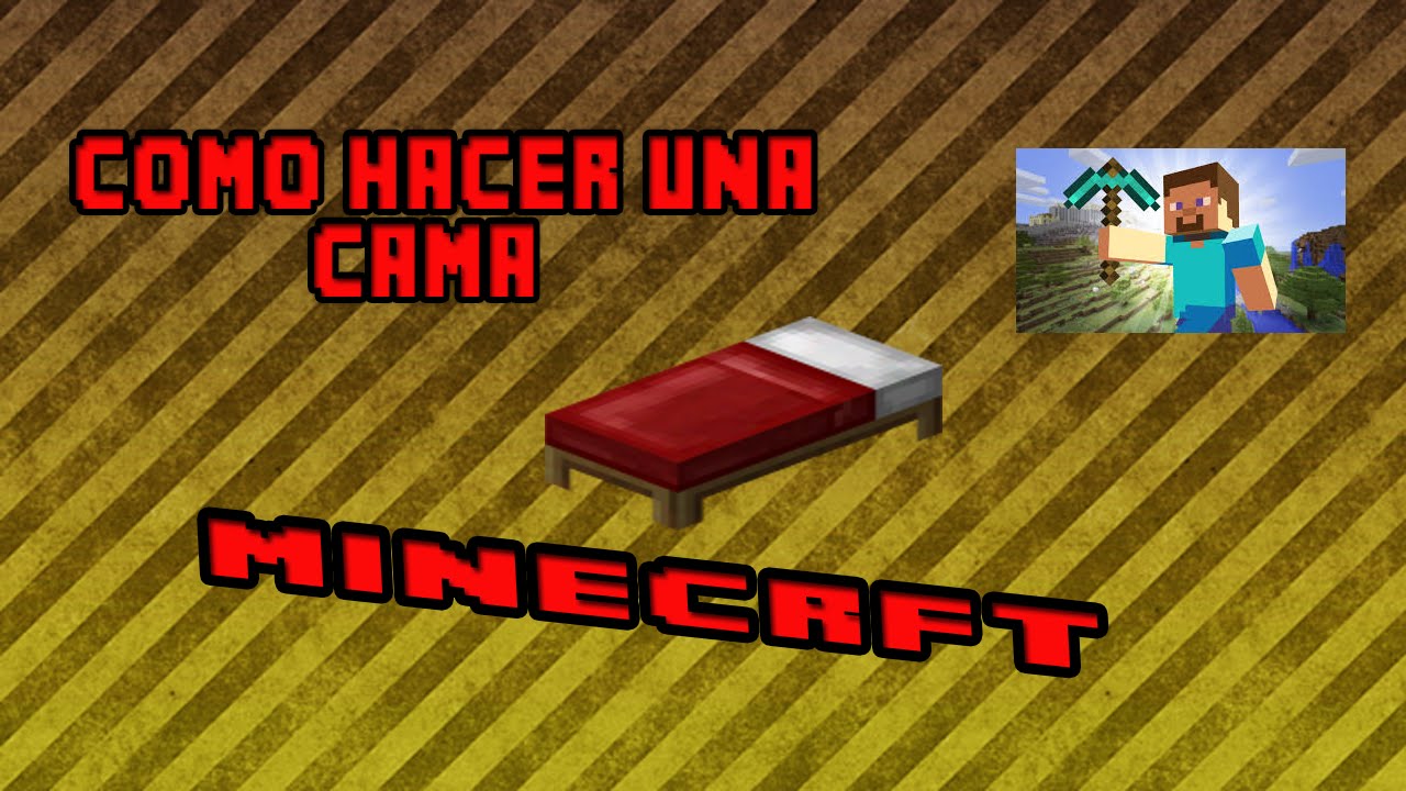 Como hacer una Cama en Minecraft| Tubelight ! - YouTube