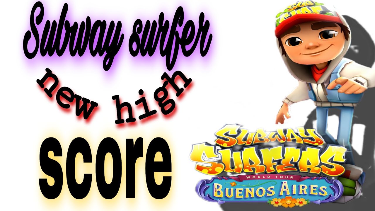 Subway surfers new high score - YouTube