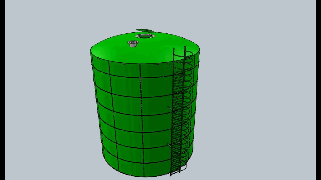 galvanised steel tank assembly video - YouTube