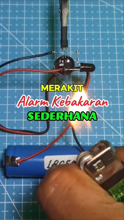 Sensor api alarm kebakaran Sederhana! #diy #shorts - YouTube