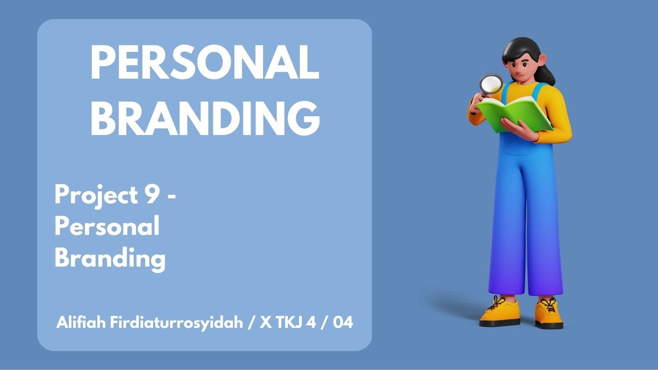 Personal Branding - Project 9 P5 - YouTube