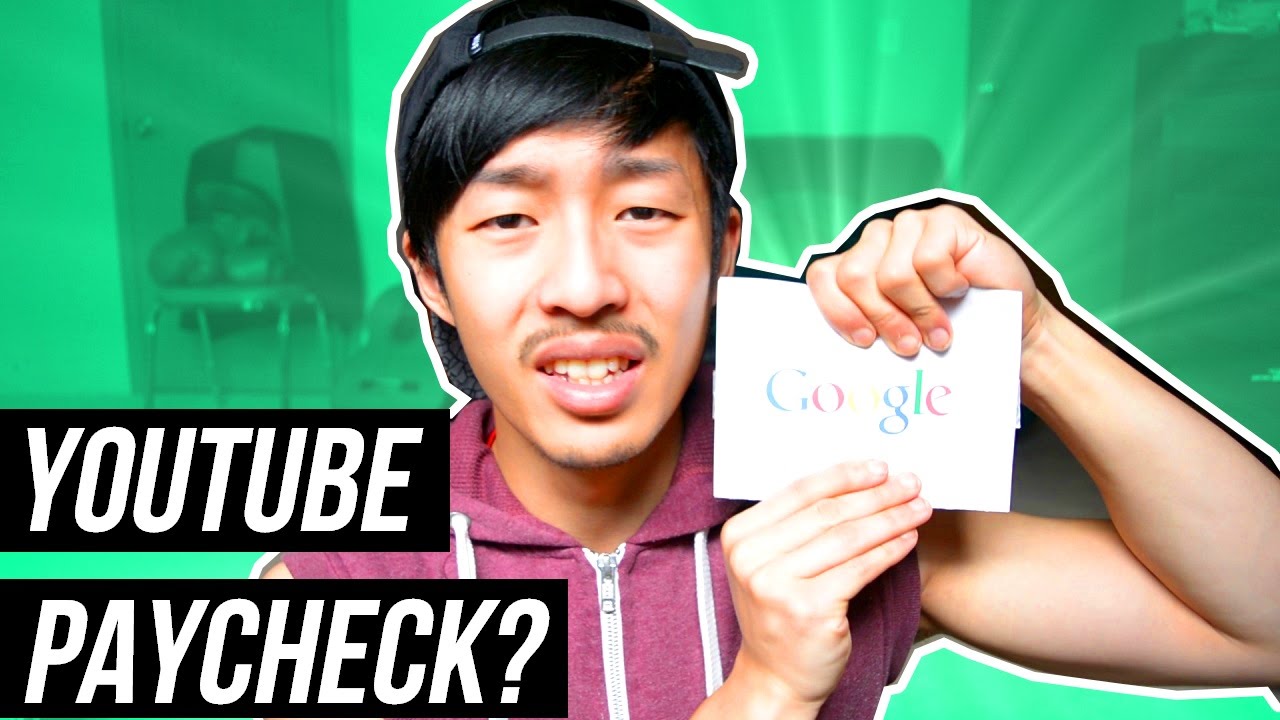 MY FIRST YOUTUBE PAYCHECK? TRUTH BEHIND MAKING MONEY ON YOUTUBE IN 2016 ...