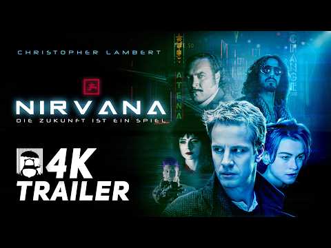 Nirvana - Die Zukunft ist ein Spiel Trailer Deutsch German 4K Sci-Fi-Cyberpunk-Film