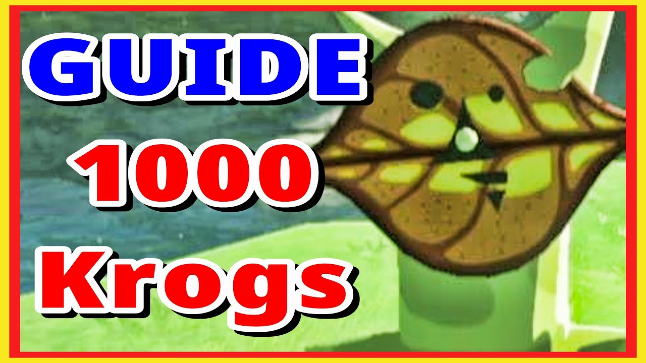 Krog Guide - ALLE 1000 Krogs (Zelda Tears of the Kingdom/TotK) - YouTube