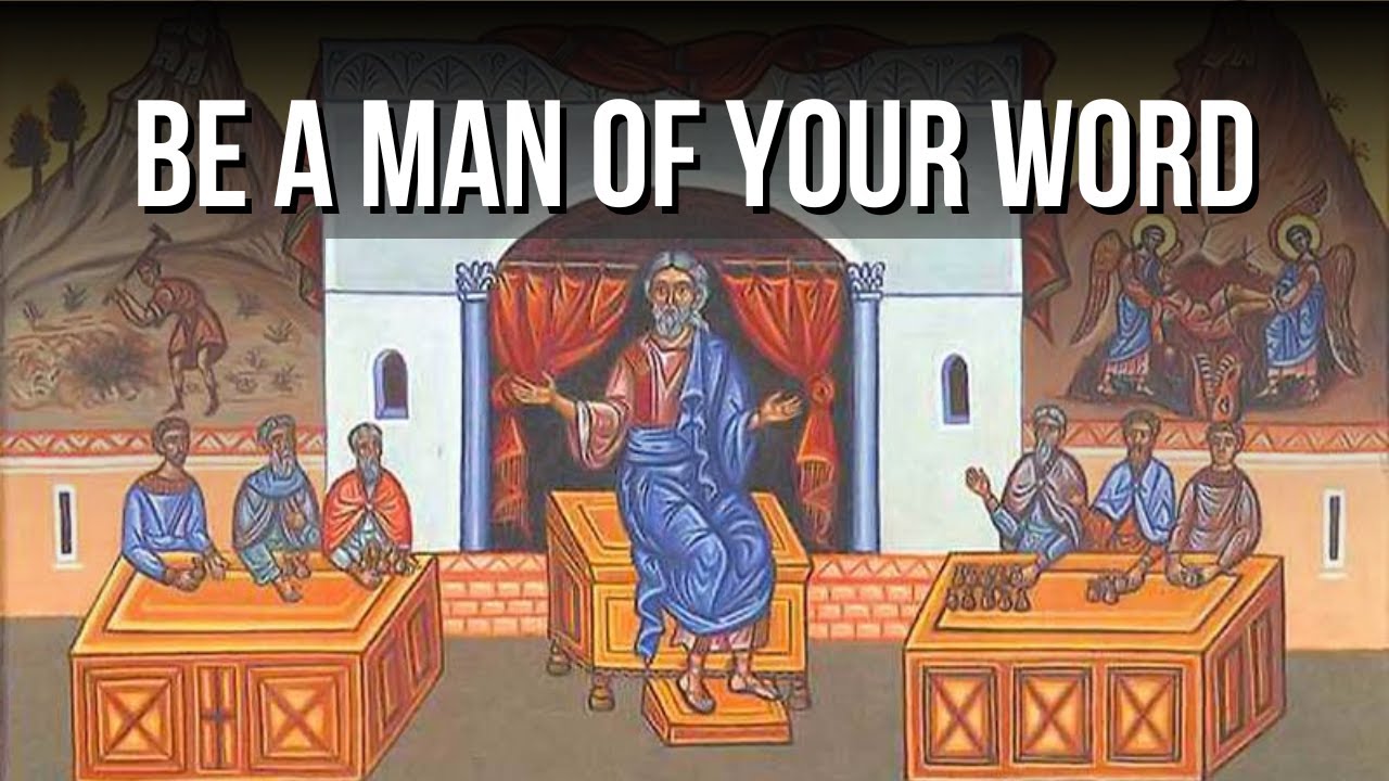 Accountability: How to be a man of your word - YouTube