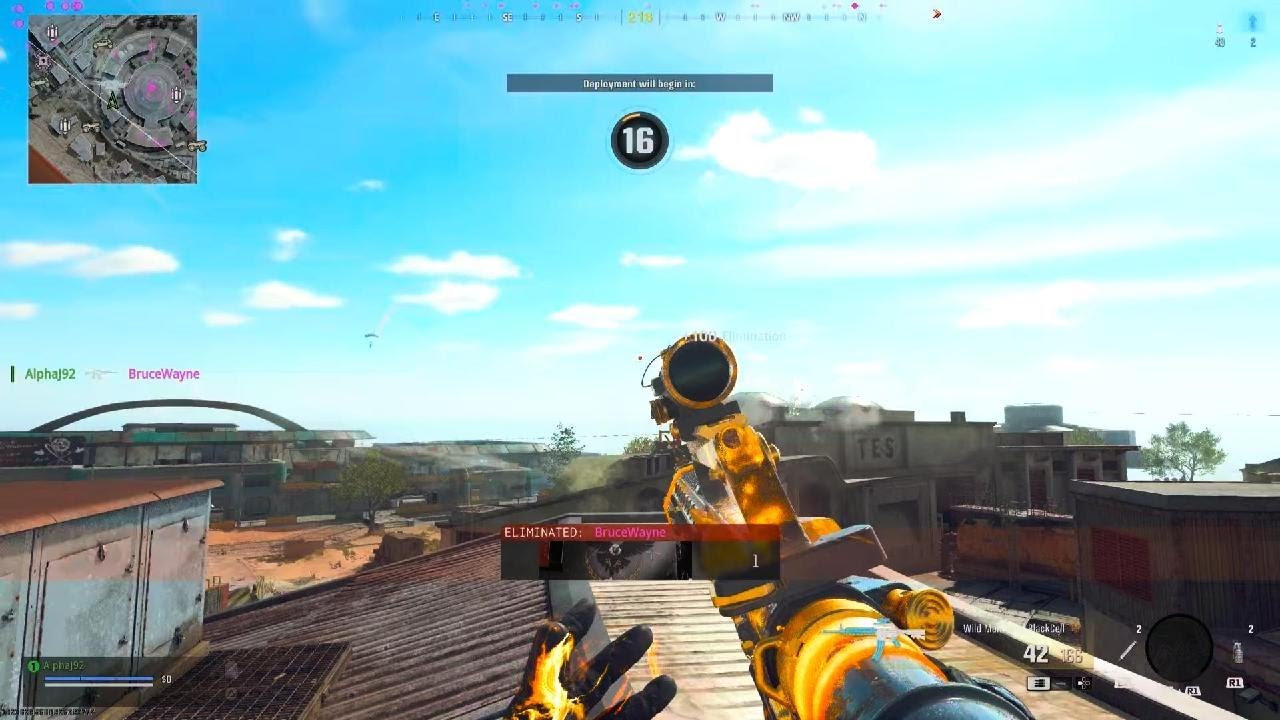 BO6 new resurgence map solo game play - YouTube