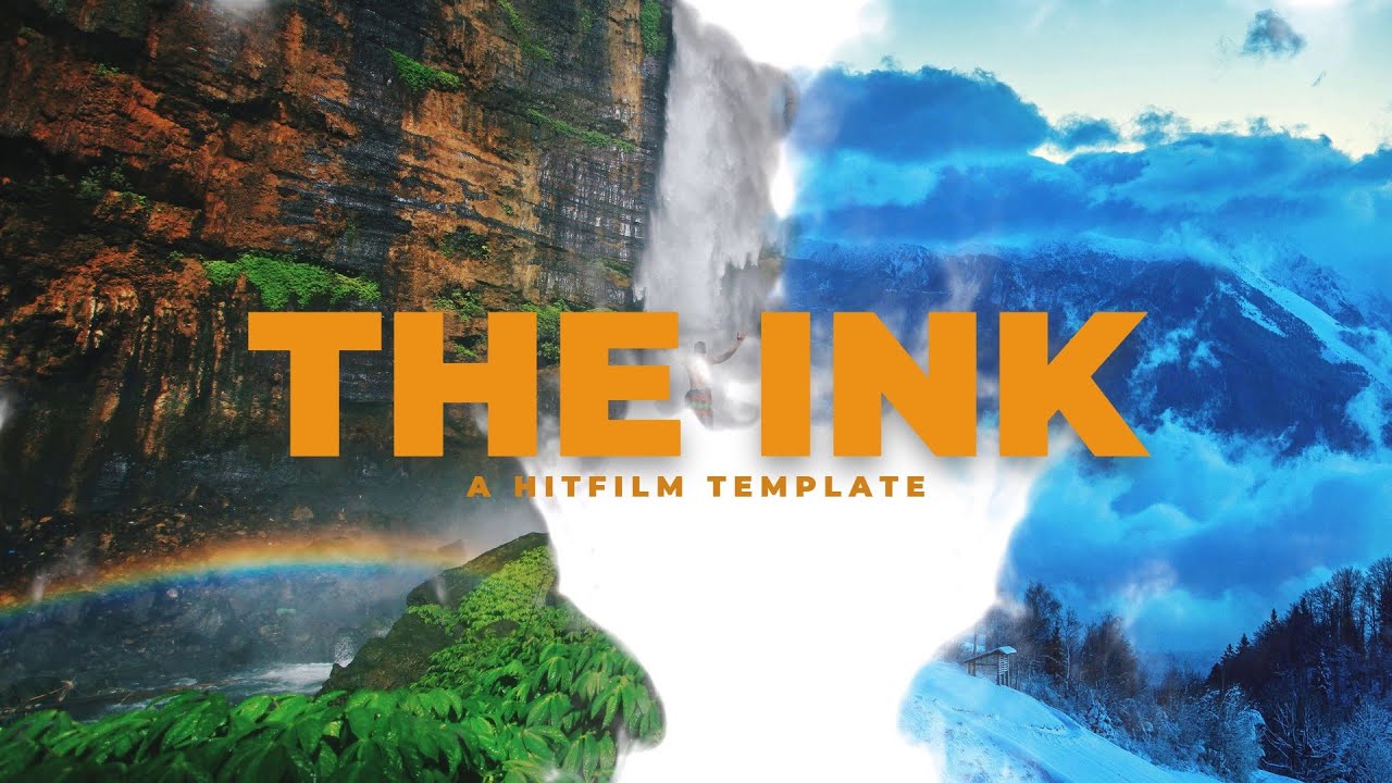 The Ink - Hitfilm Express Template - YouTube