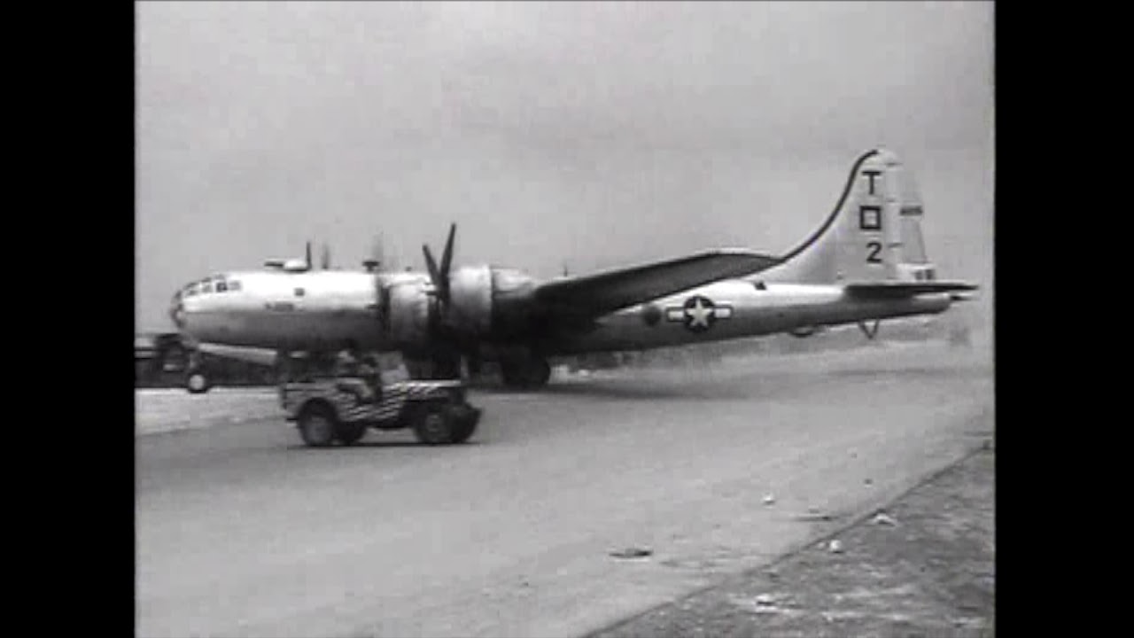 20th Air Force 498th Bombardment Group B-29 - YouTube