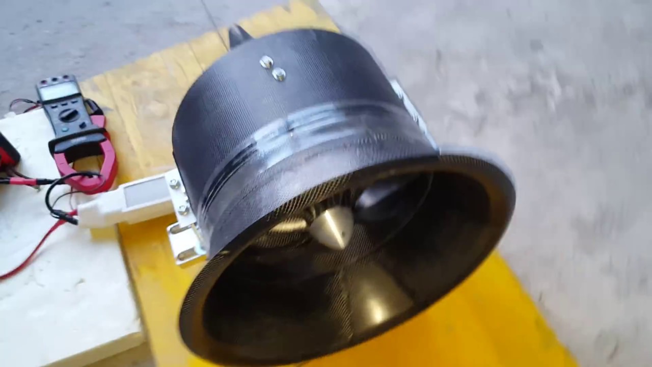 Edf vasyfan 250mm giant, motors TP100 - YouTube