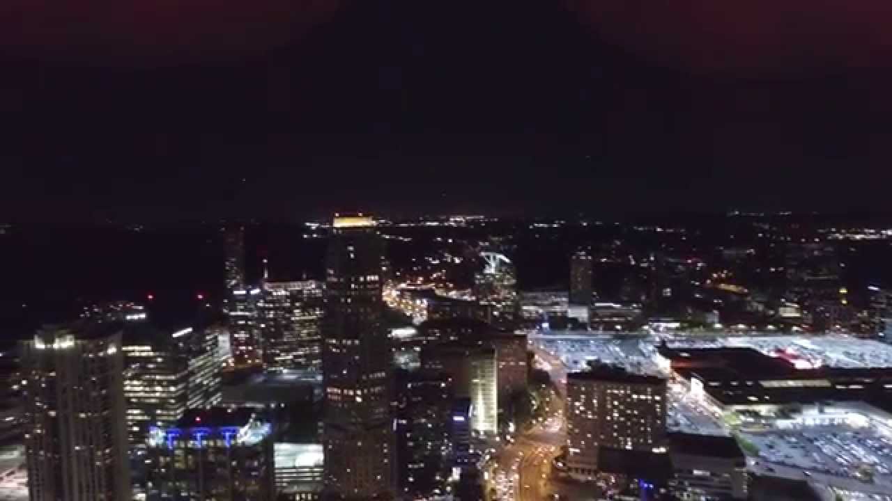 Buckhead Drone Night Flight - Atlanta, GA -11/20/15 - YouTube