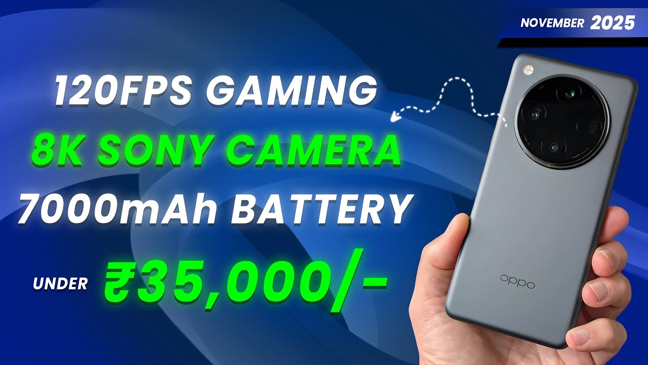 Top 5 Best Phones Under ₹35,000 In November 2025 | Top 5 Best Camera ...