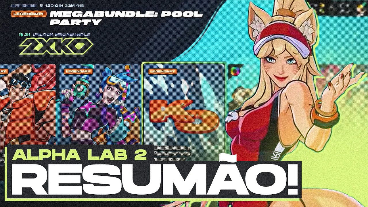 [2XKO] TUDO QUE VIRÁ NO ALPHA LAB 2 (RANKED, SKINS, BATTLE PASS ...