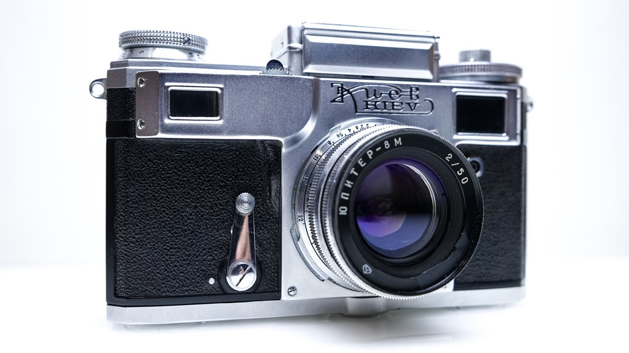 Vintage Soviet RF Camera - Kiev Arsenal - Kiev 4 - YouTube