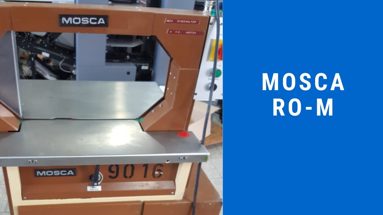 Automatyczna wiązarka Mosca RO-M - YouTube