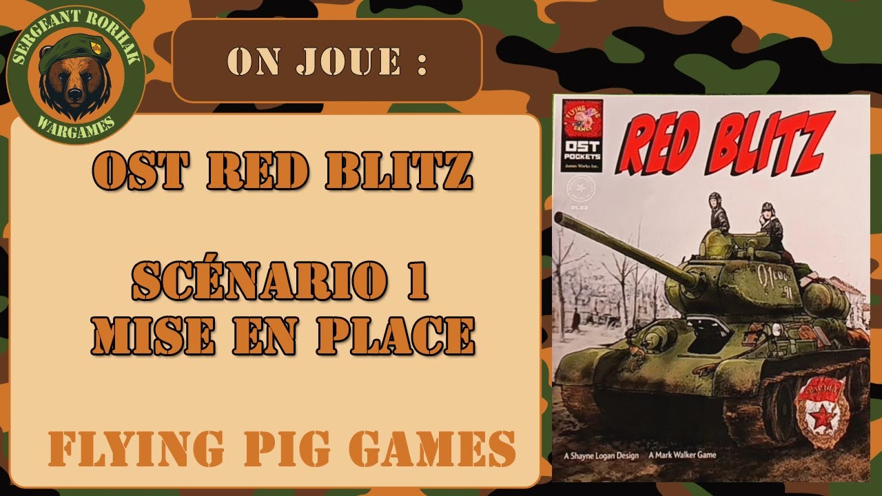 11.[On joue] Red Blitz, Old School Tactical volume 1: The Highway, mise ...