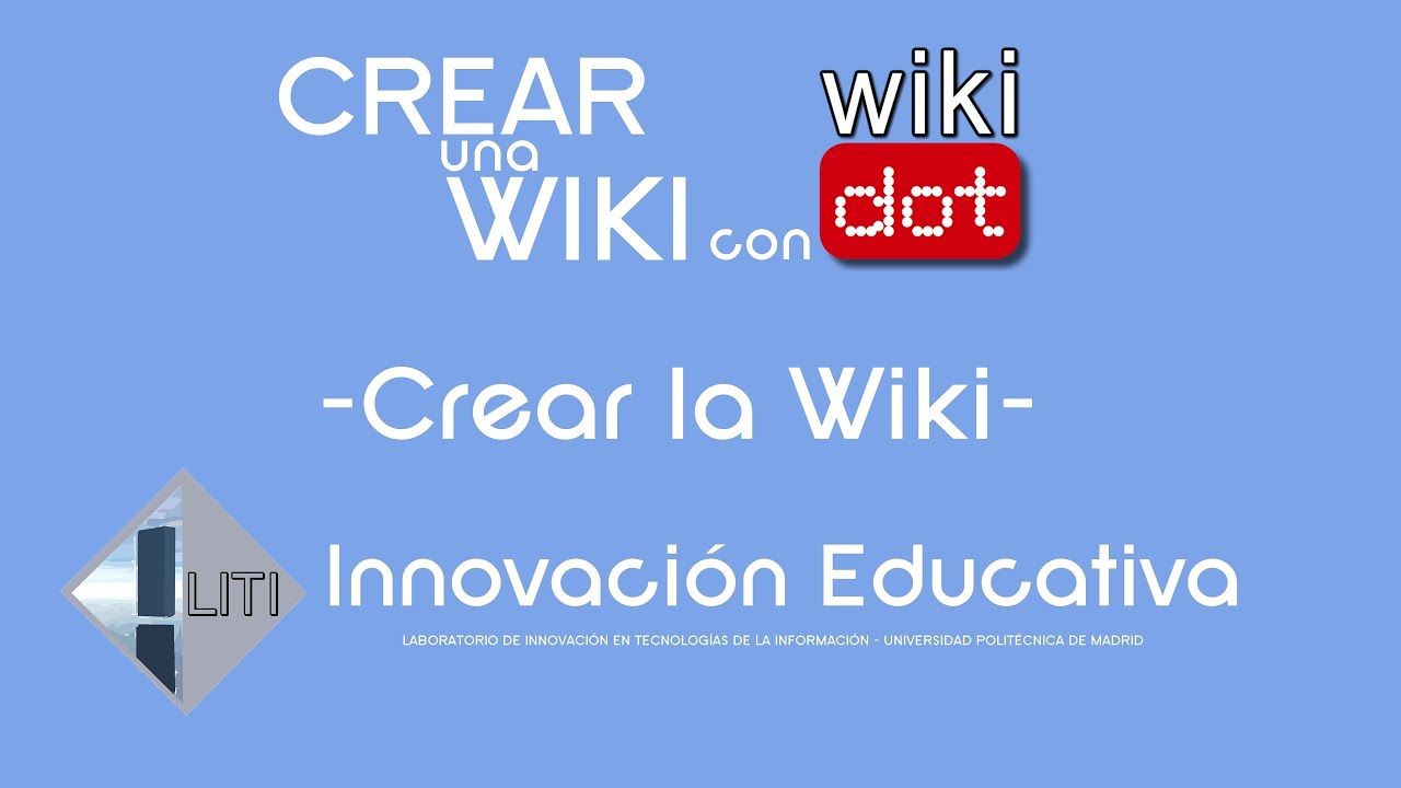 crear una wiki con wikidot - YouTube