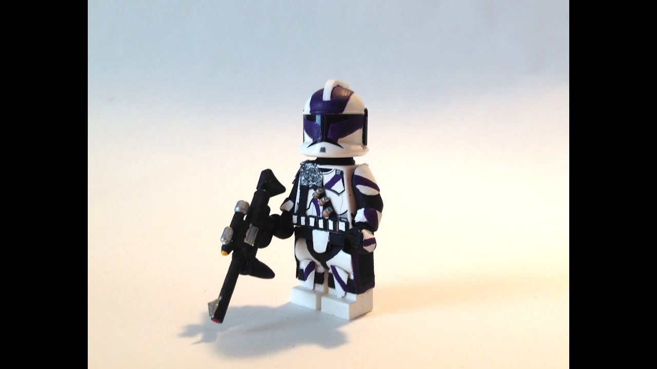 Custom LEGO Star Wars Mace Wind's 187th Clone Trooper - Minifigure ...