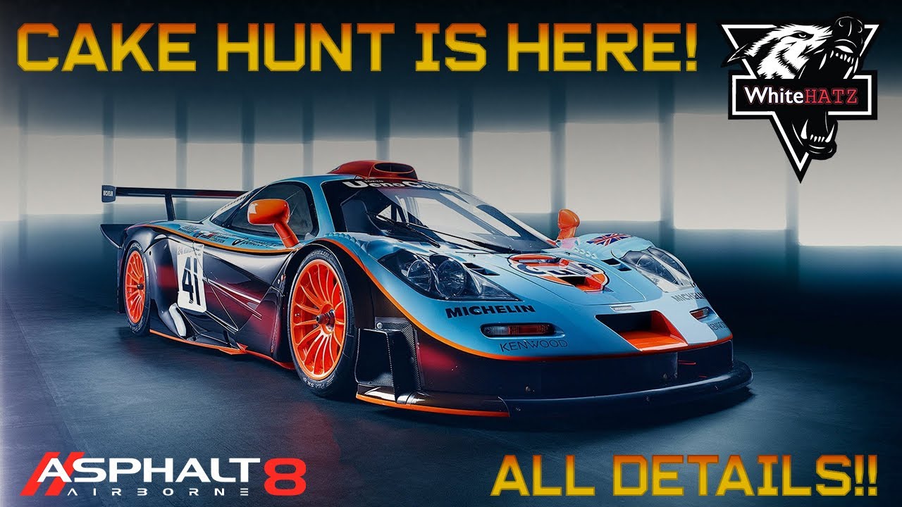 [ Asphalt 8 ] The Cake Hunt Event is here!! Information😱🤩 - YouTube