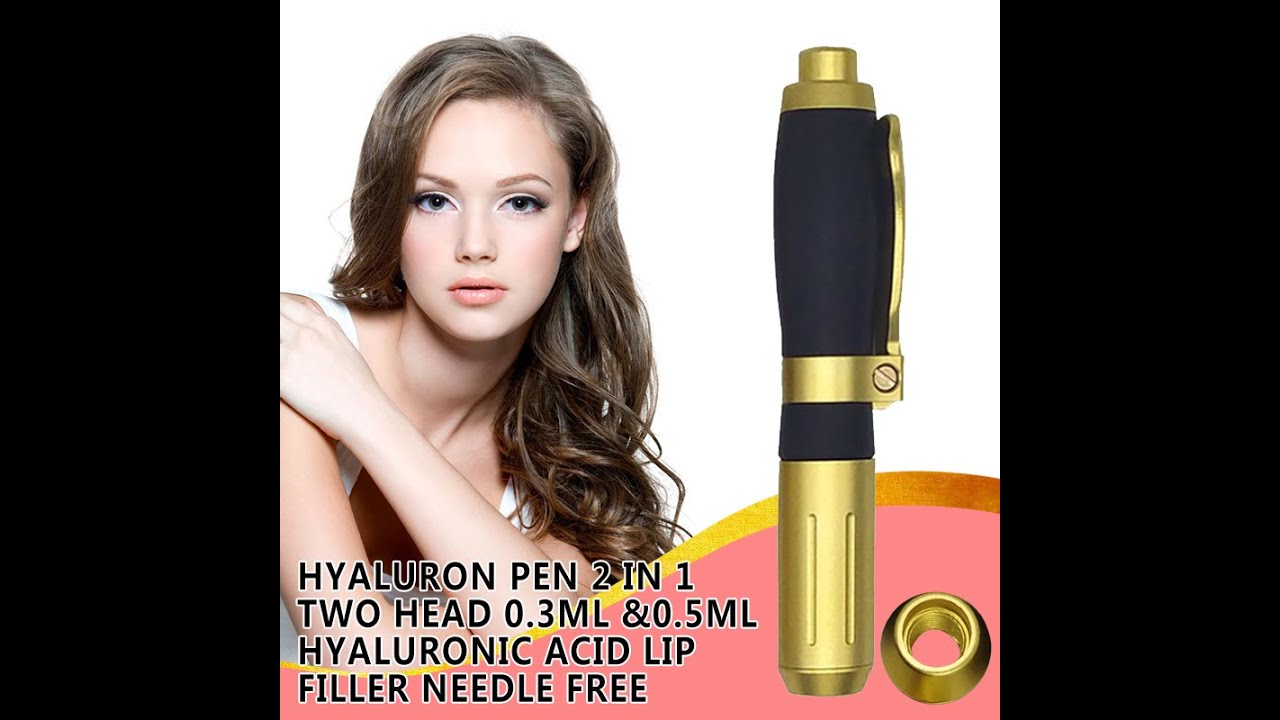 New 2 IN 1 High Pressure Hyaluronic Acid Pen High Density Metal for ...