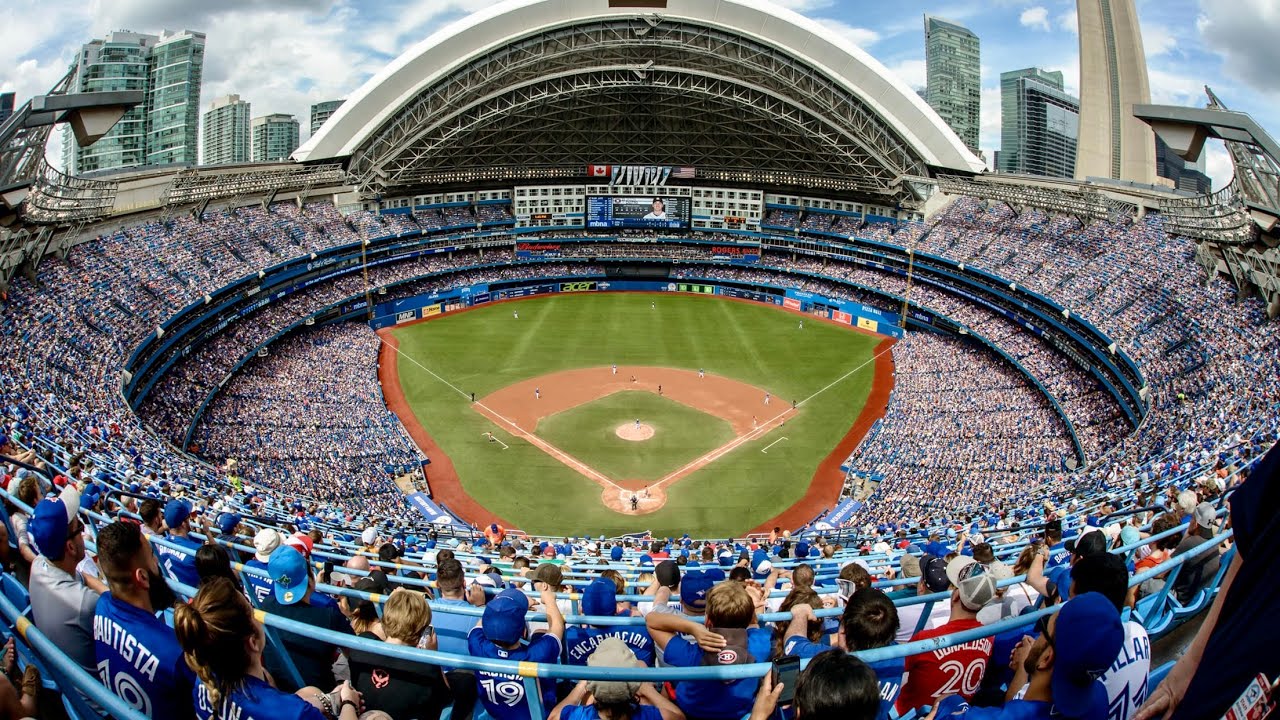 4K Walk Rogers Centre (Skydome) | Toronto Blue Jays (October 2022 ...