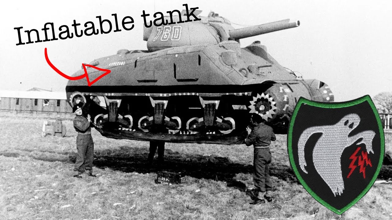 Biggest deception in WWII? The Ghost Army and their inflatable tanks ...
