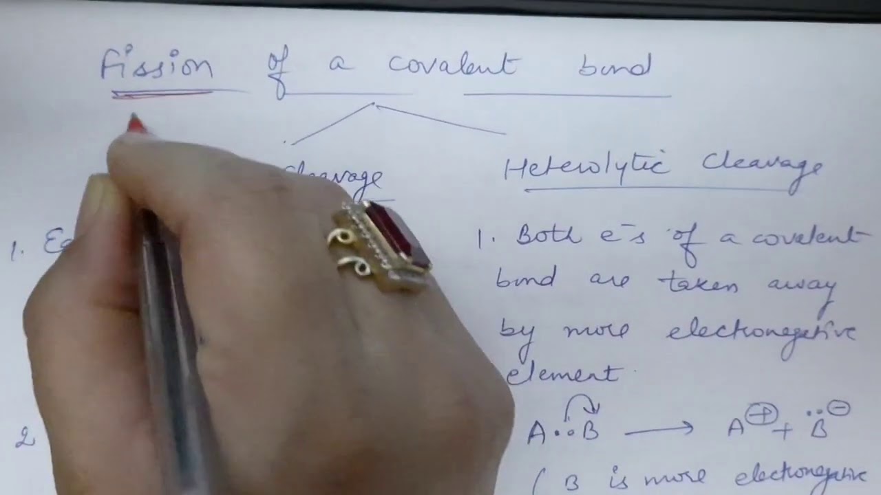 Class 11 Chapter 12 Organic chemistry- Fundamental concepts of reaction ...