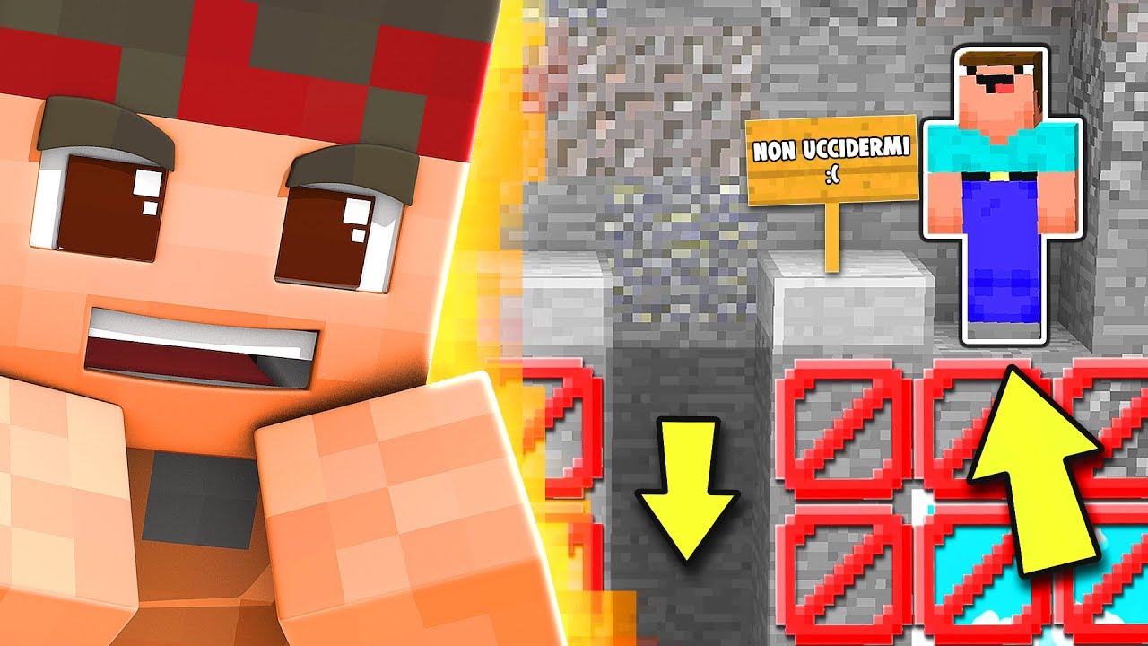TRAPPOLA DEL FINTO NOOB, COS'È SUCCESSO!! — Minecraft ITA (Troll Fake ...
