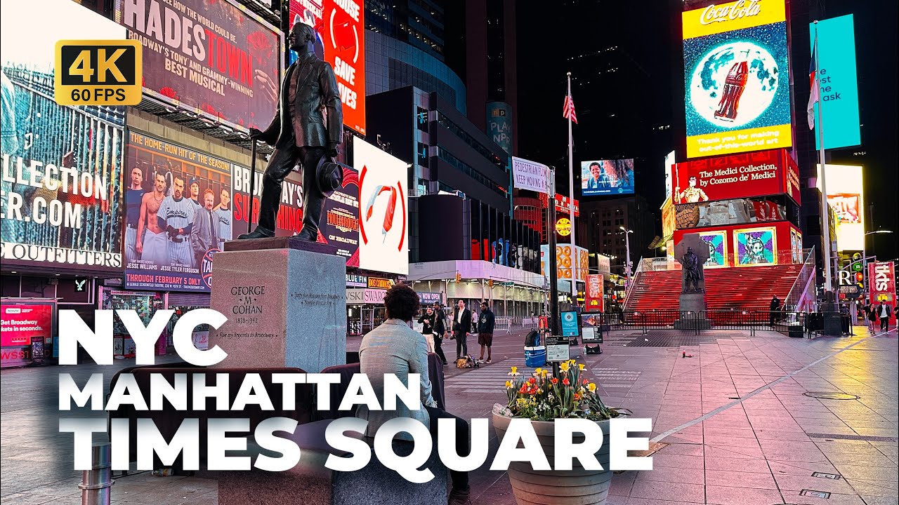 Exploring the Late-Night Wonders of Times Square - YouTube