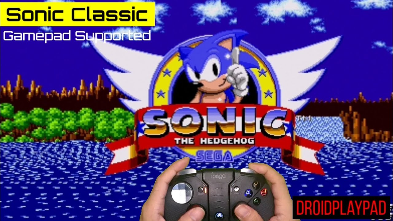 SONIC THE HEDGEHOG 1 CLASSIC GAMEPAD GAMEPLAY | ANDROID GAME CONTROLLER ...