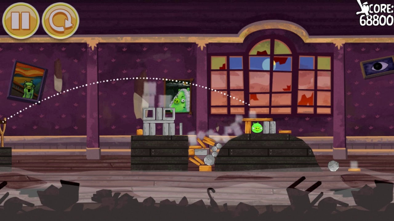 Game Over: Angry Birds Seasons (PC) (Haunted Hogs variant) - YouTube