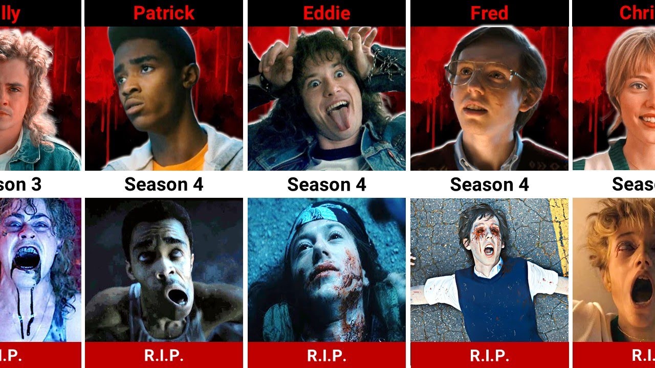 Saddest Death in Stranger Things - Season 1 to 4 - YouTube