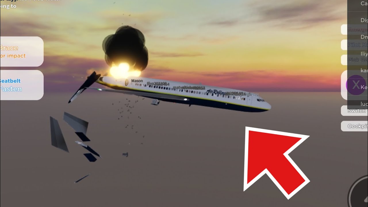 CAN I SURVIVE A PLANE CRASH!? | Roblox: Emergency Landing [BETA] - YouTube