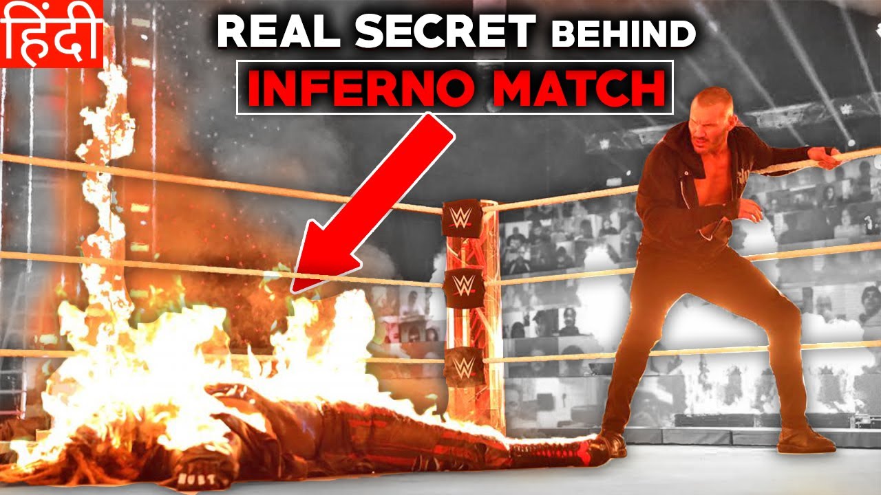 REAL SECRET Behind The Fiend 'BURNT ALIVE' in Inferno Match... Roman ...