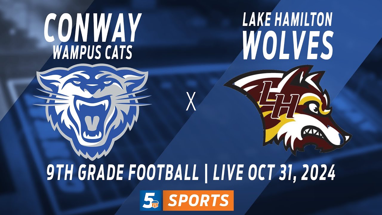 9th Grade Football | Conway Wampus Cats at Lake Hamilton Wolves ...