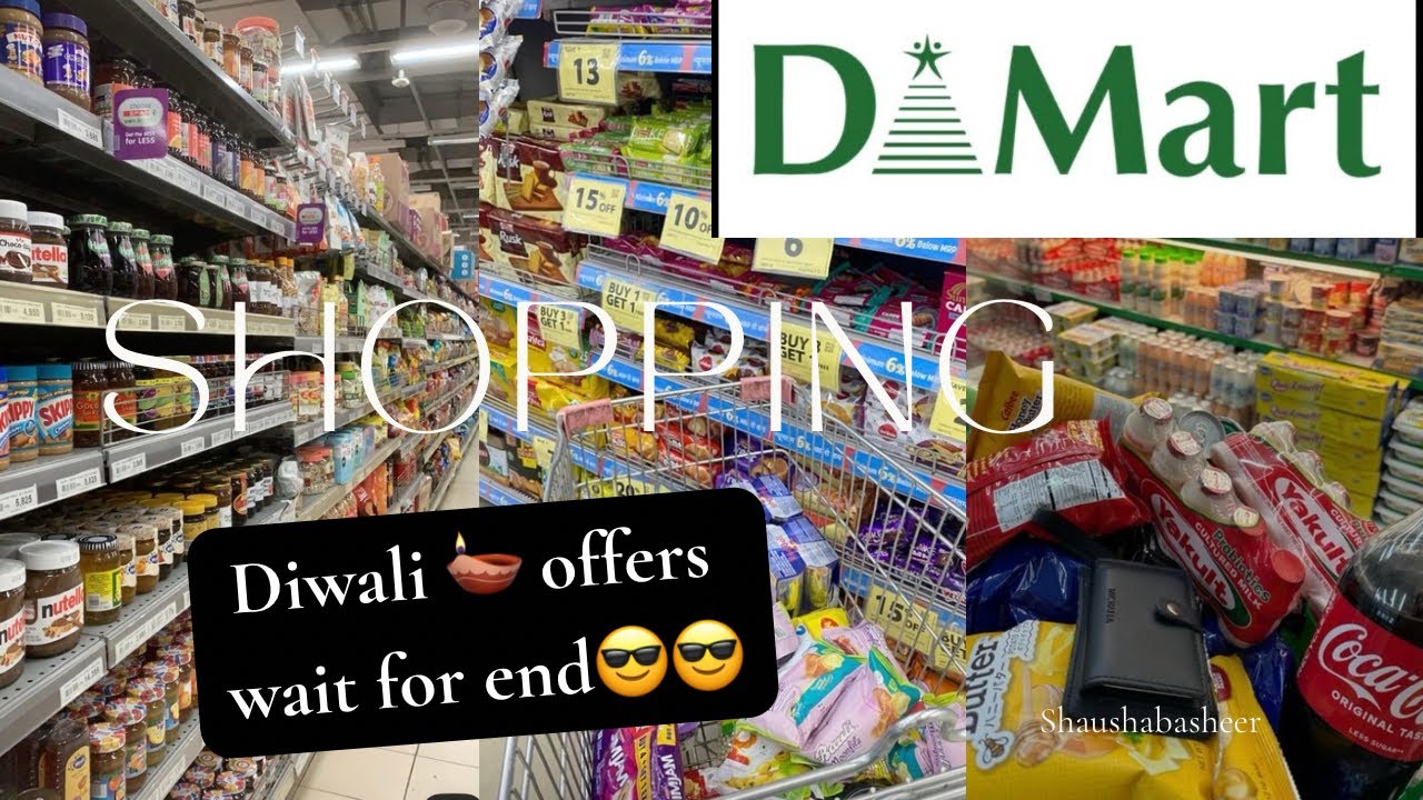 Diwali 🪔 offers D Mart shopping 🛒 vlog wait for end - YouTube