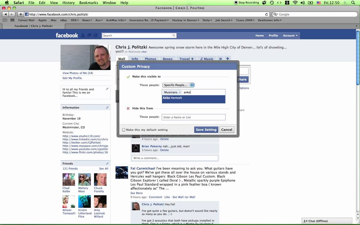 Facebook Share Filter Demo - YouTube