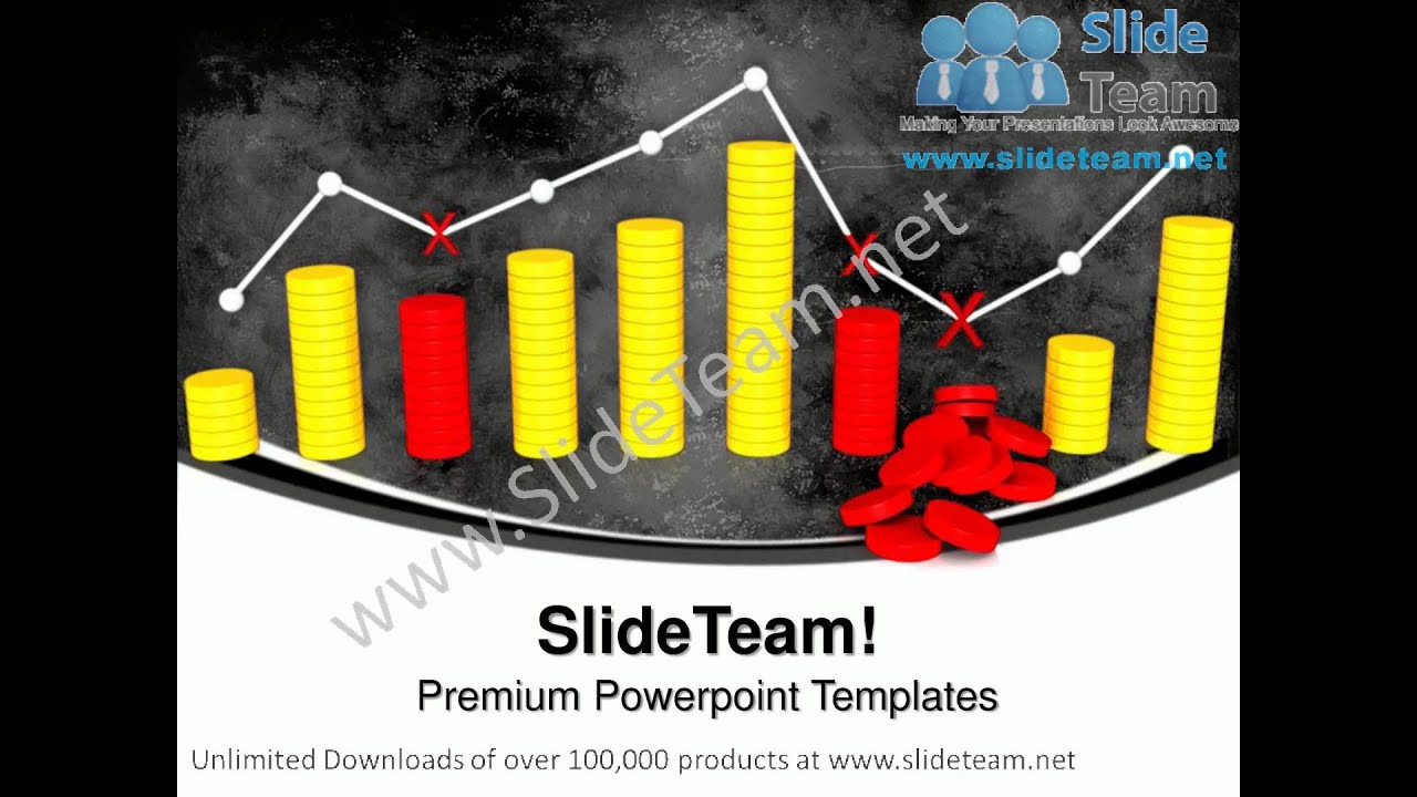 Ups And Downs Of Business PowerPoint Templates ppt Themes 0912 Slides ...