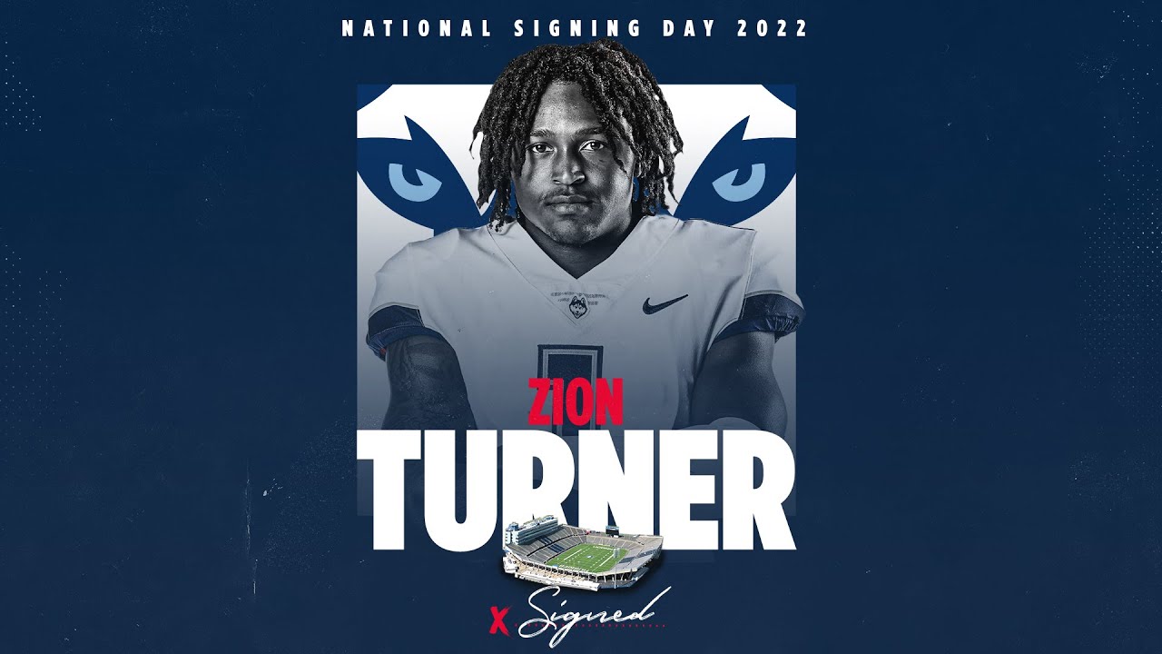 UConn Football NSD 2022 | Zion Turner - YouTube