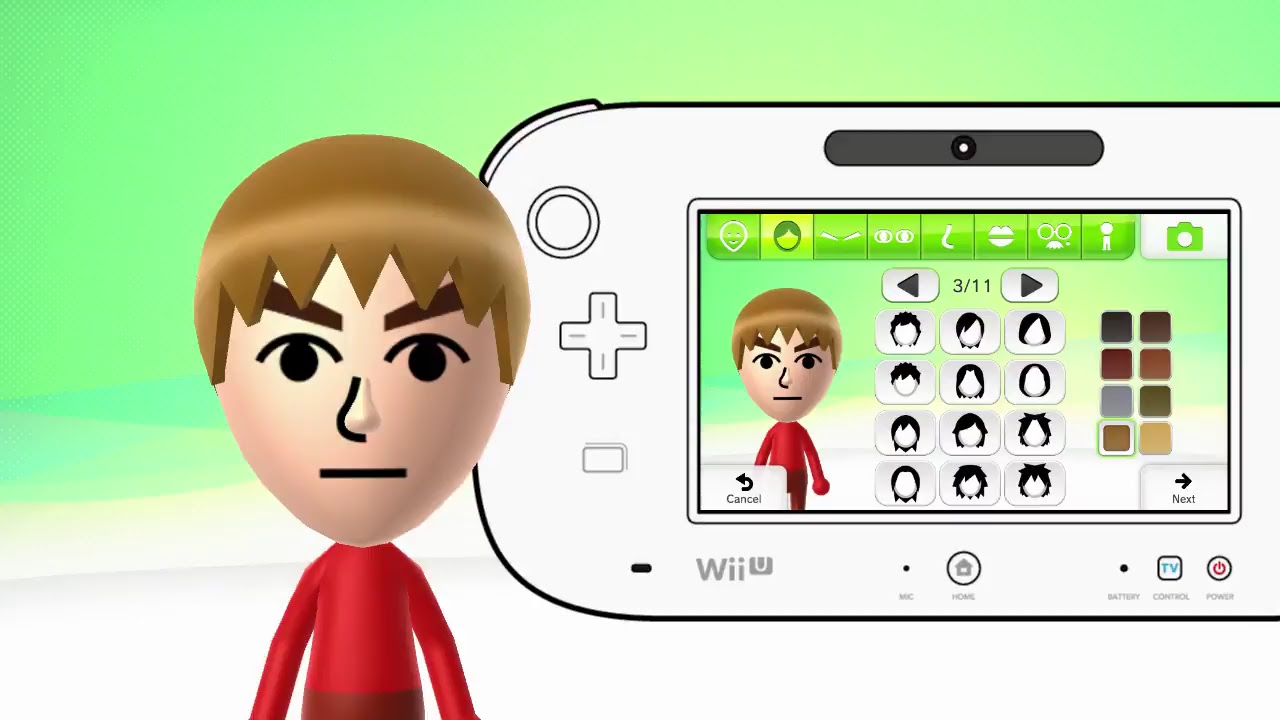 Making custom Miis | Wii U LIVE! - YouTube