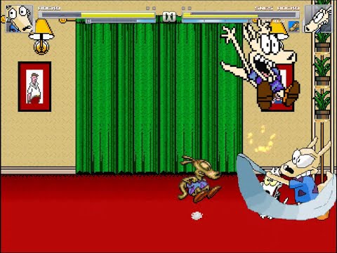 Rocko vs SNES Rocko and Cheap Rocko - MUGEN Battles - YouTube
