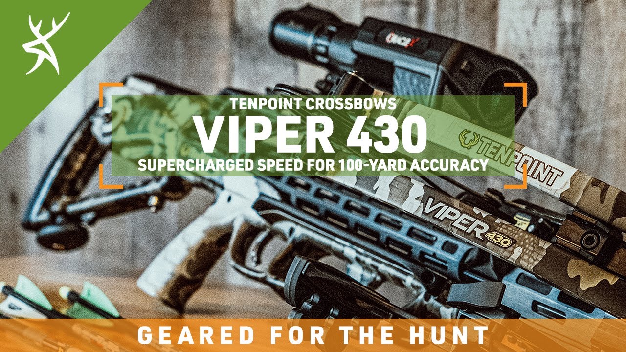 NEW VIPER 430 CROSSBOW from TenPoint Crossbows - YouTube